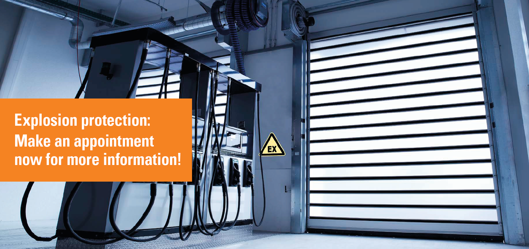 Safety first - with atex doors no sparks jump over - EFAFLEX