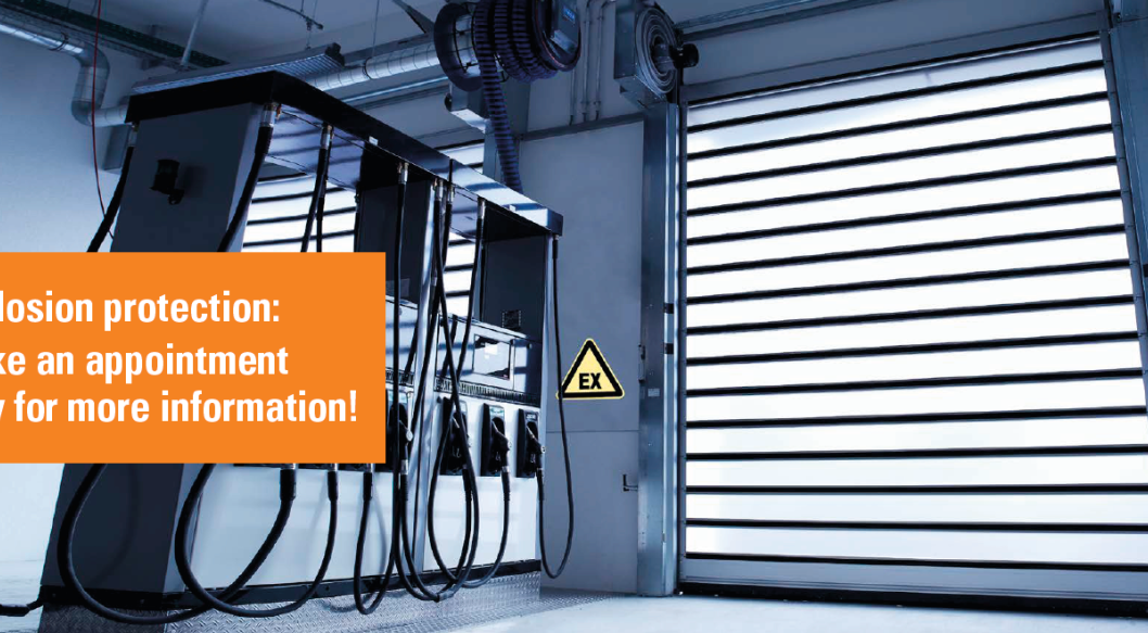 EFAFLEX ATEX doors: spark protection at its best - EFAFLEX